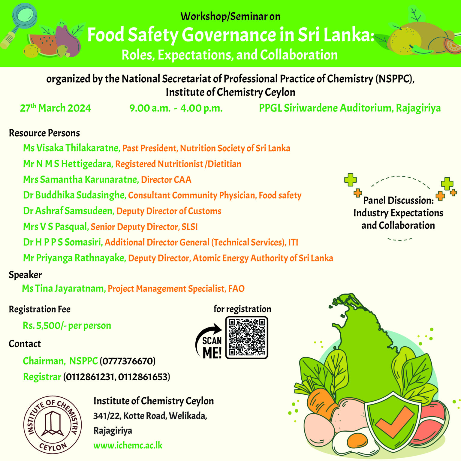 Food Safety Governance in Sri Lanka: Roles, Expectations, and ...